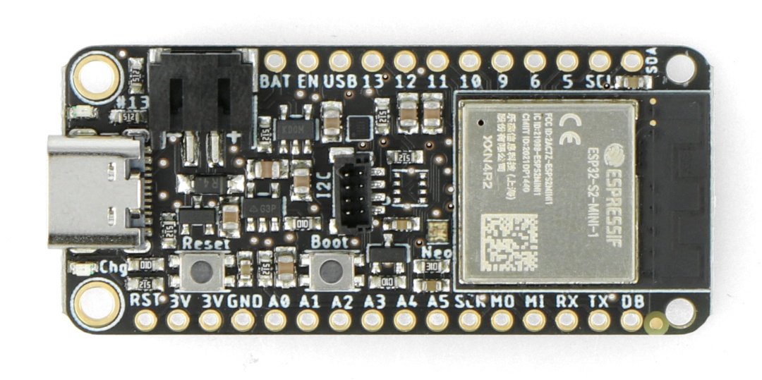 Feather Esp32 S2 Wifi Gpio Modul Kompatibilní S Arduino Adafruit