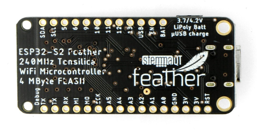 Feather Esp32 S2 Wifi Gpio Modul Kompatibilní S Arduino Adafruit