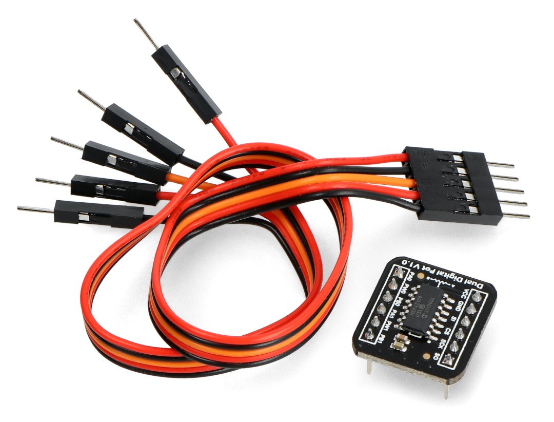 DFRobot - dvojitý digitální potenciometr 100 kΩ Botland - obchod s ...